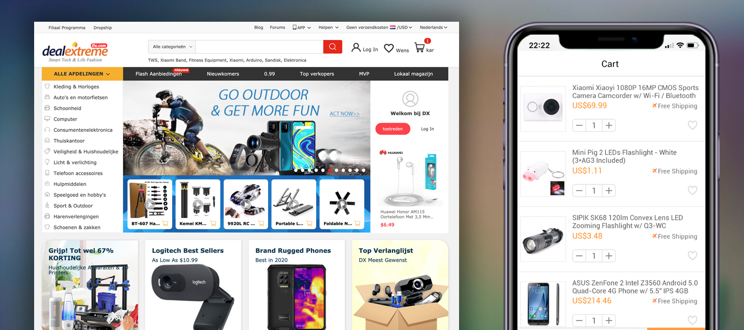 DealeXtreme (DX.COM) review & ervaringen 2024 | ReviewGo