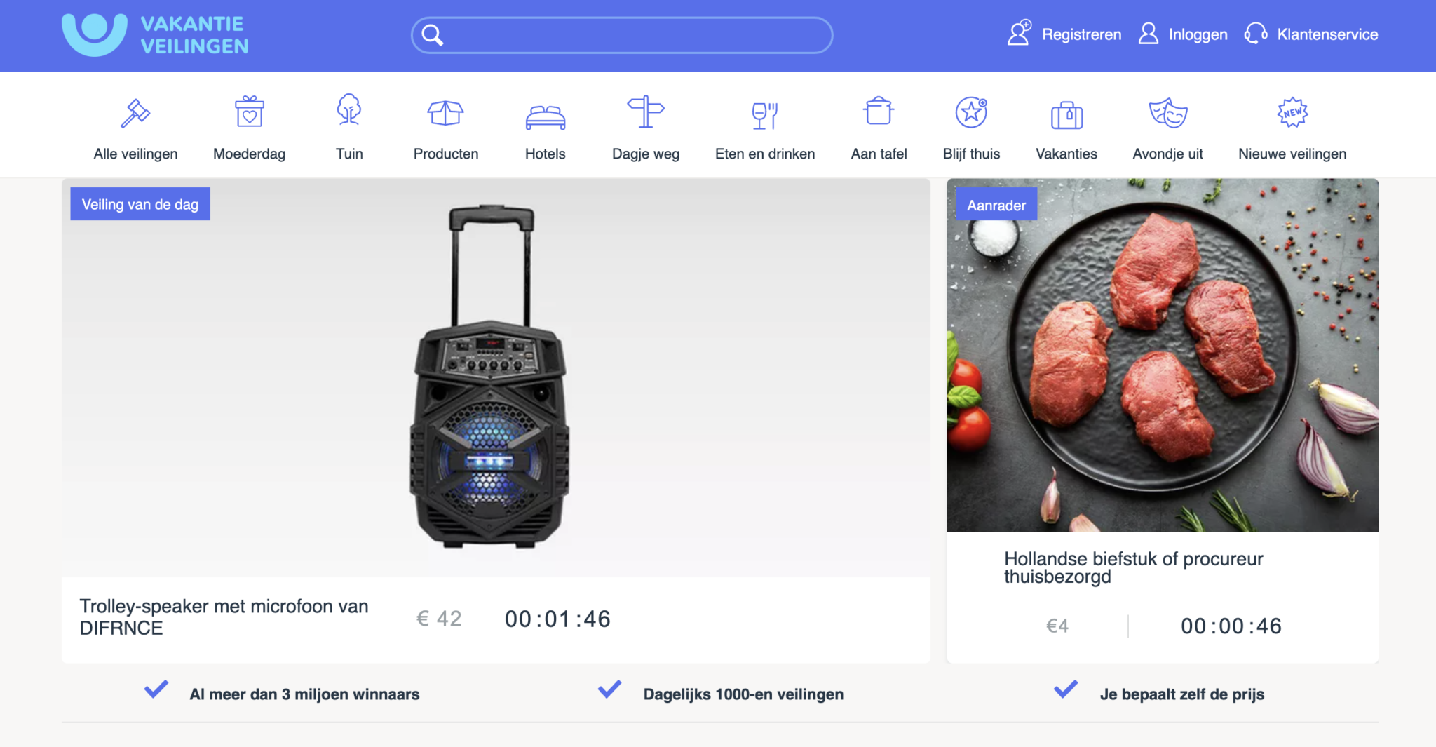 VakantieVeilingen review & ervaringen 2024 | ReviewGo