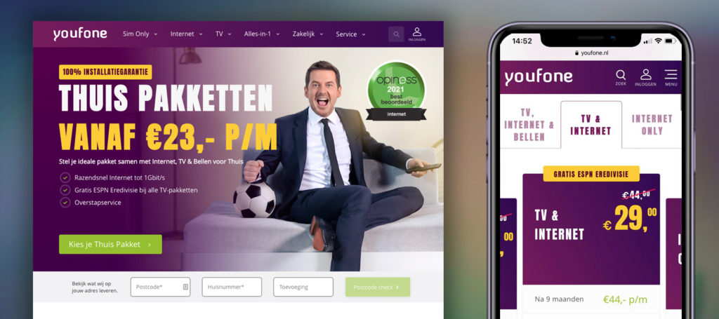 Youfone Internet en TV review & ervaringen 2024 | ReviewGo