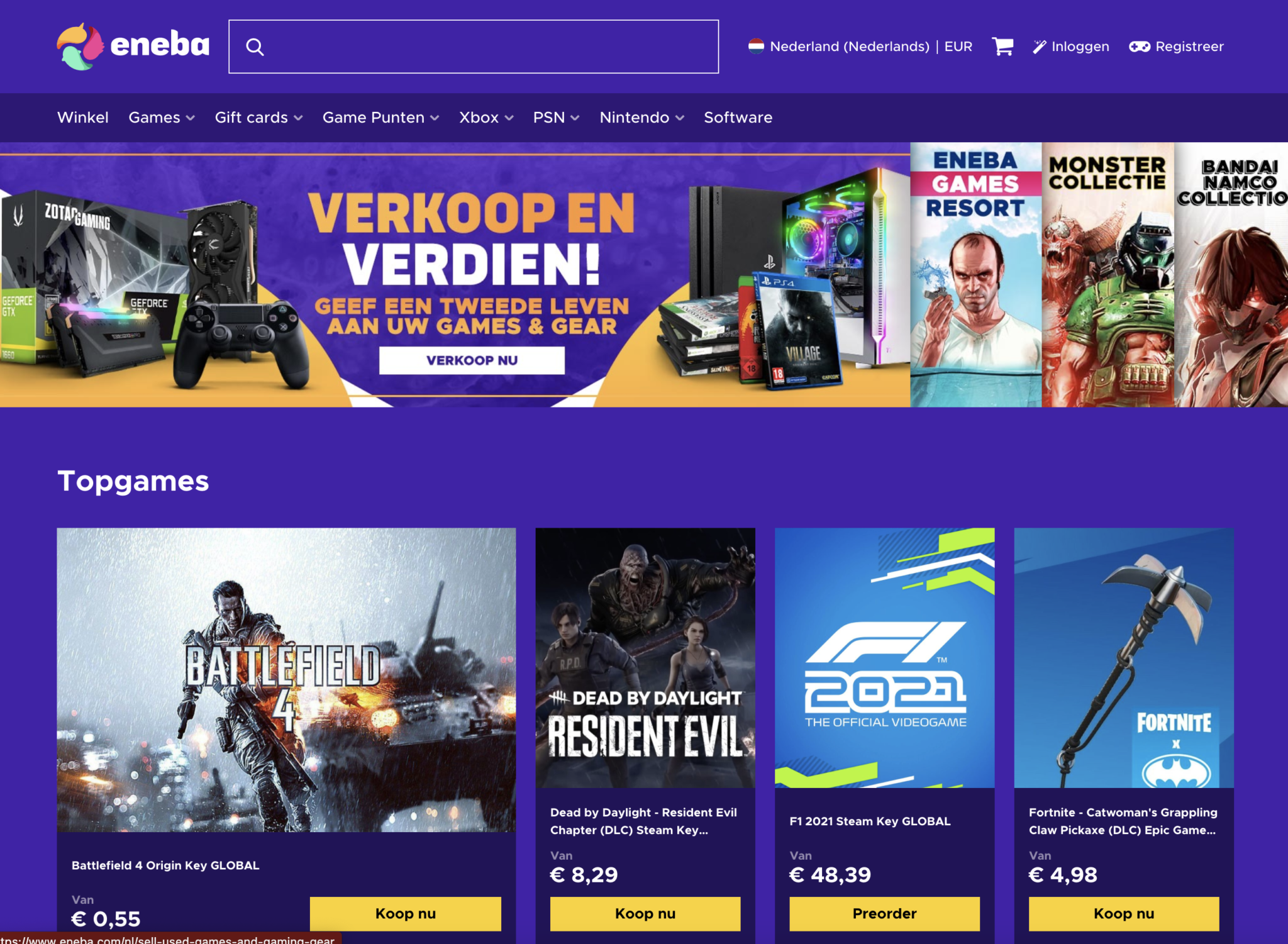 Eneba review & ervaringen | ReviewGo